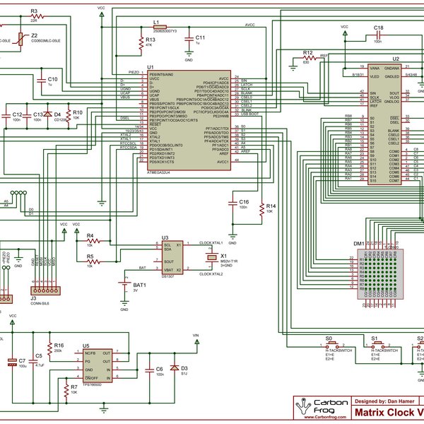 Matrix Clock V1.0 | Hackaday.io