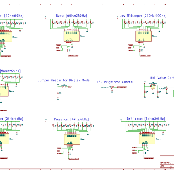 Music Spectrum and dB Visualizer | Hackaday.io