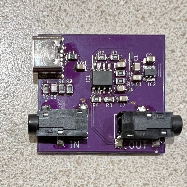 Simple audio preamp | Hackaday.io