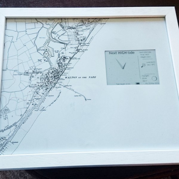 Tide Clock in MicroPython | Hackaday.io