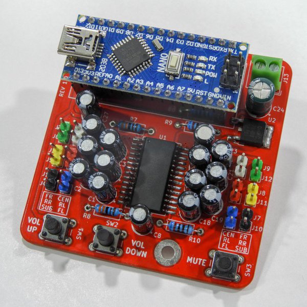 5.1 channel analog audio processor | Hackaday.io