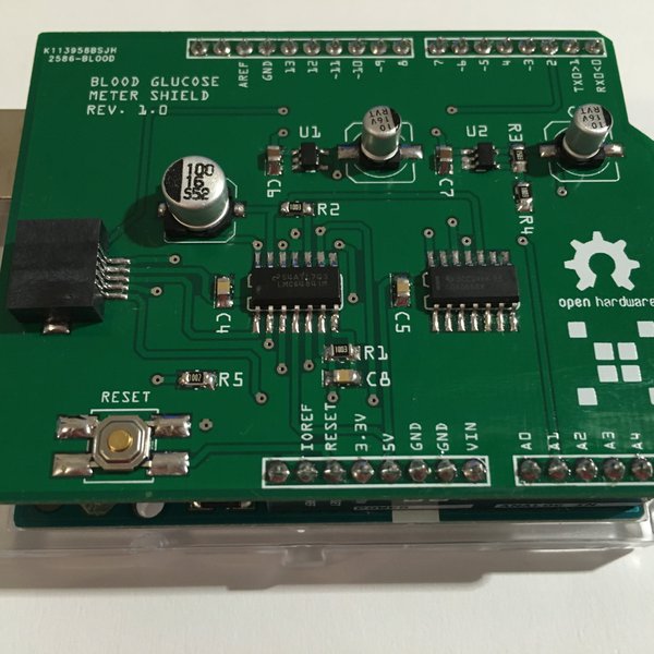 Open source Arduino blood glucose meter shield | Hackaday.io