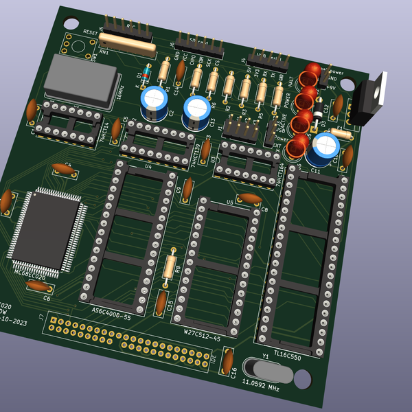 68020 minimal homebrew computer | Hackaday.io
