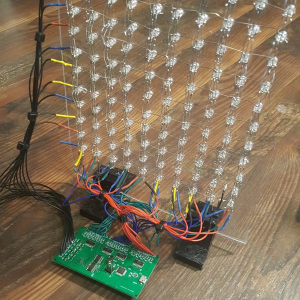 Persistence of Vision LED Matrix | Hackaday.io