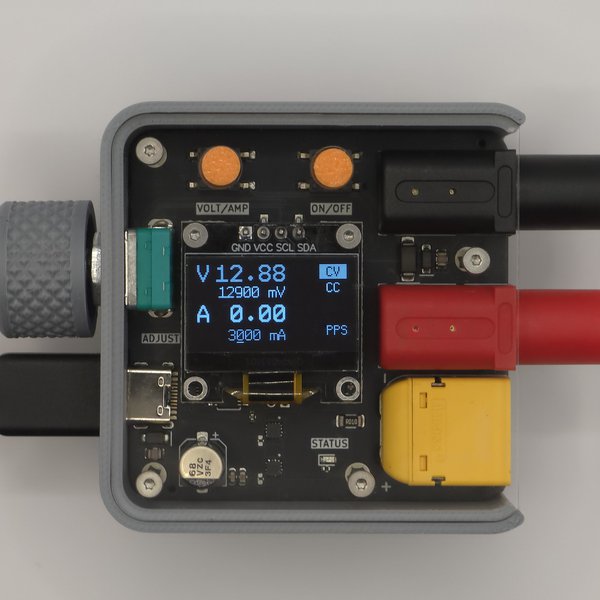 PocketPD - USB-C Portable Bench Power Supply | Hackaday.io
