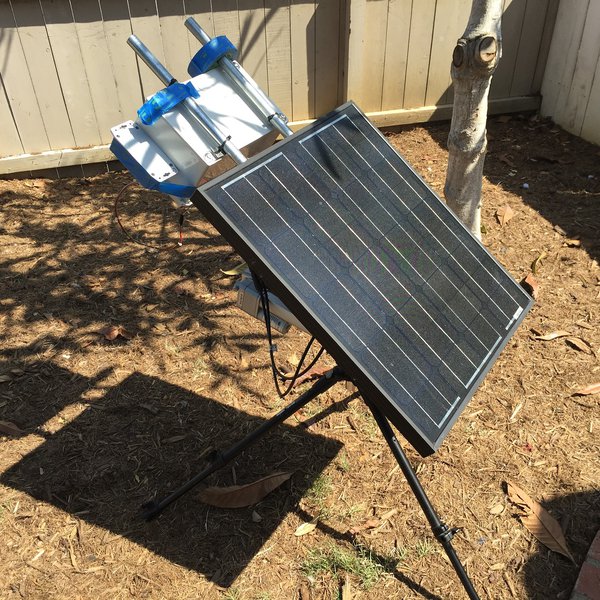 Portable 2-Axis Solar Tracker | Hackaday.io