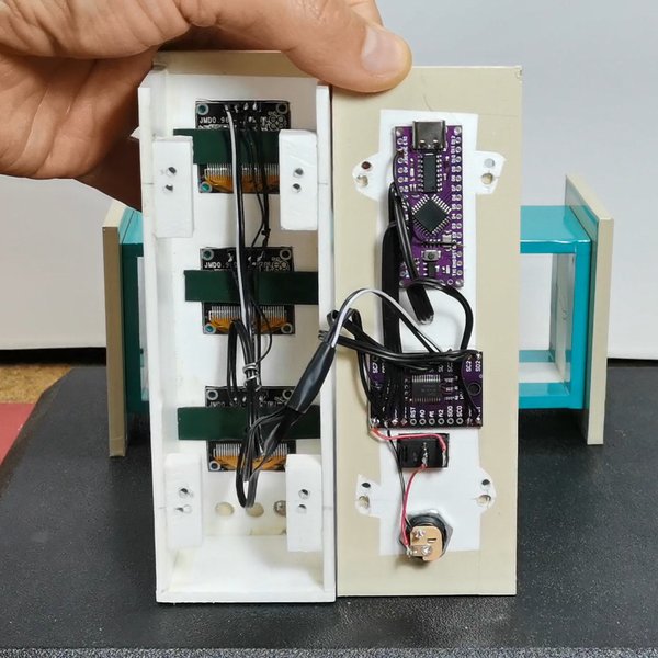 DIY 3-Display OLED Clock with Arduino | Hackaday.io