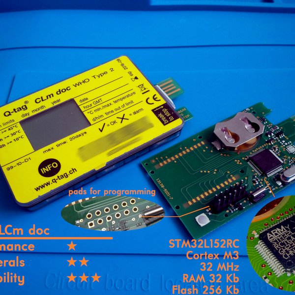 Free Devboard From a Used-up Temperature Logger | Hackaday.io