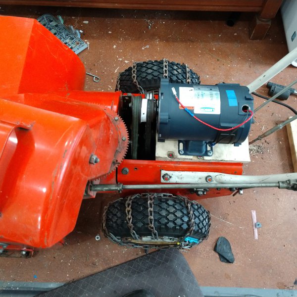 Electric Snowblower Conversion | Hackaday.io