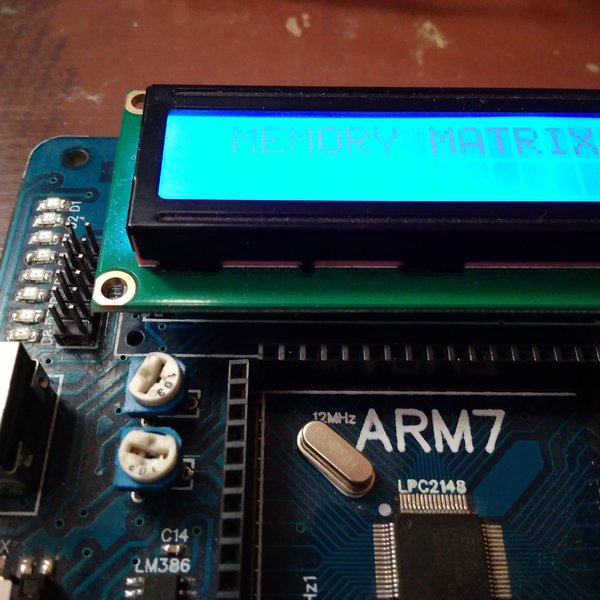 Embedded Memory Matrix | Hackaday.io