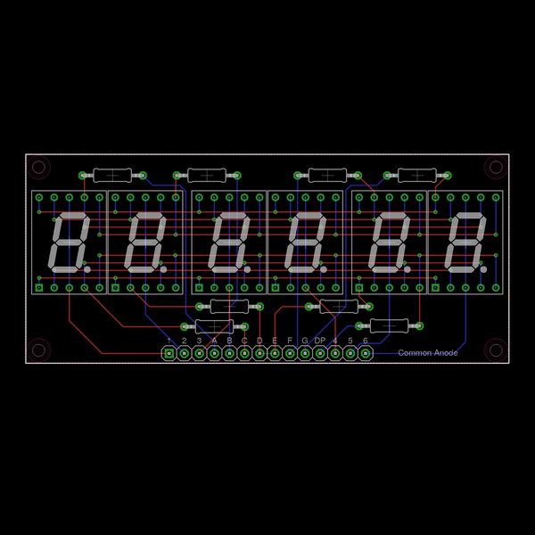 6 x 7Segment Display | Hackaday.io