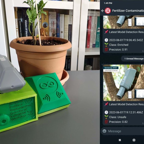 AI-driven LoRaWAN Fertilizer Pollution Detector | Hackaday.io