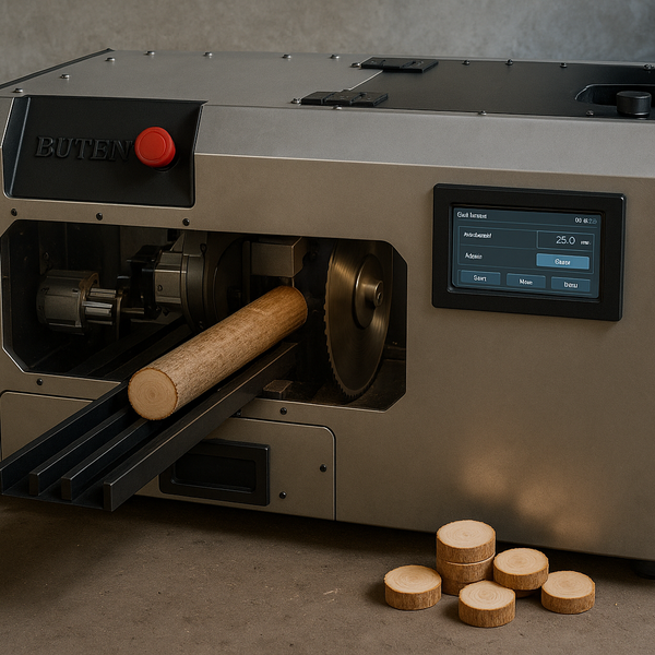 Fully automatic cylinder wood cutting machine | Hackaday.io