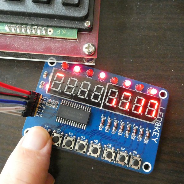 TM-1638 as 8-bit memory device in VHDL | Hackaday.io