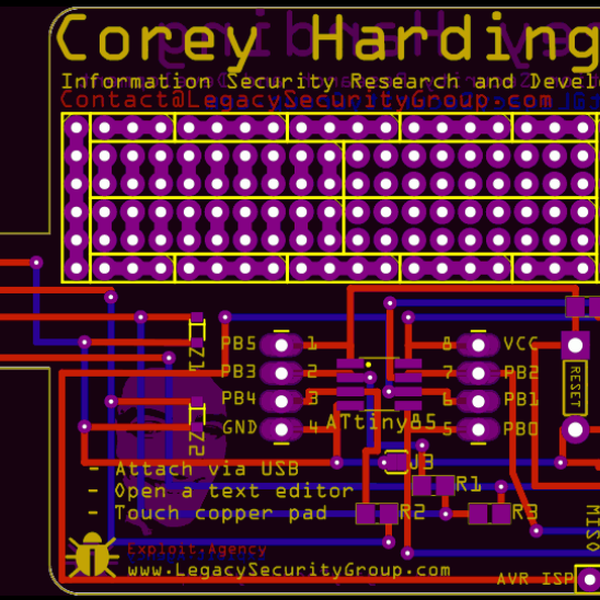 Open Source PCB "Business Card" | Hackaday.io