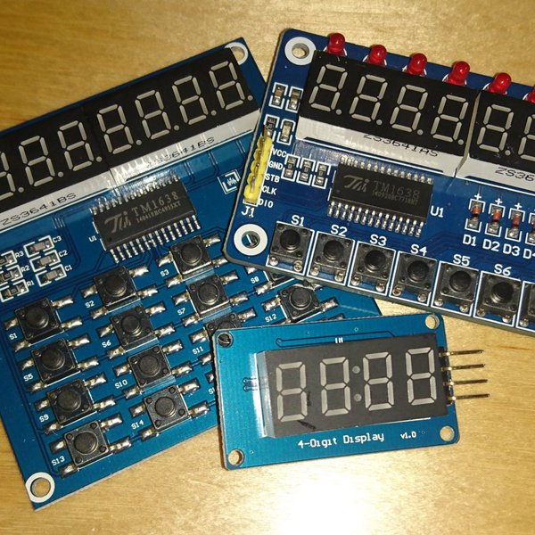 TM16XX Arduino Library | Hackaday.io