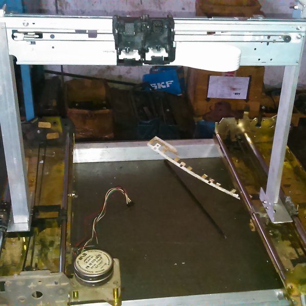 3D Printer from old printers | Hackaday.io