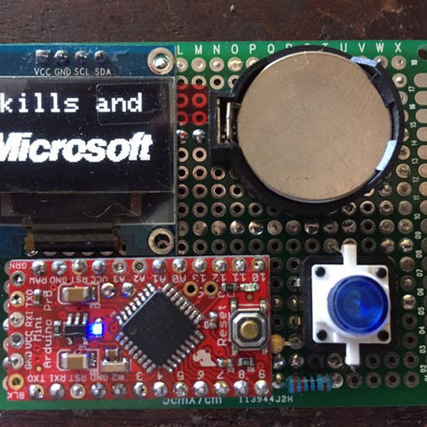 Coin Battery Powered Digital Business Card | Hackaday.io