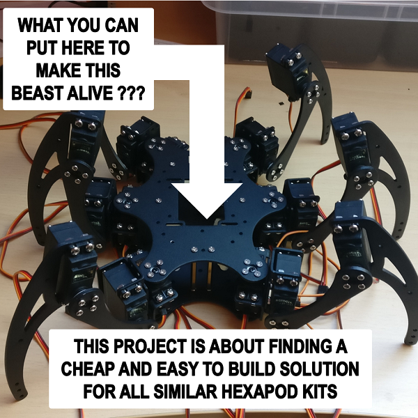 Driving a standard Hexapod | Hackaday.io