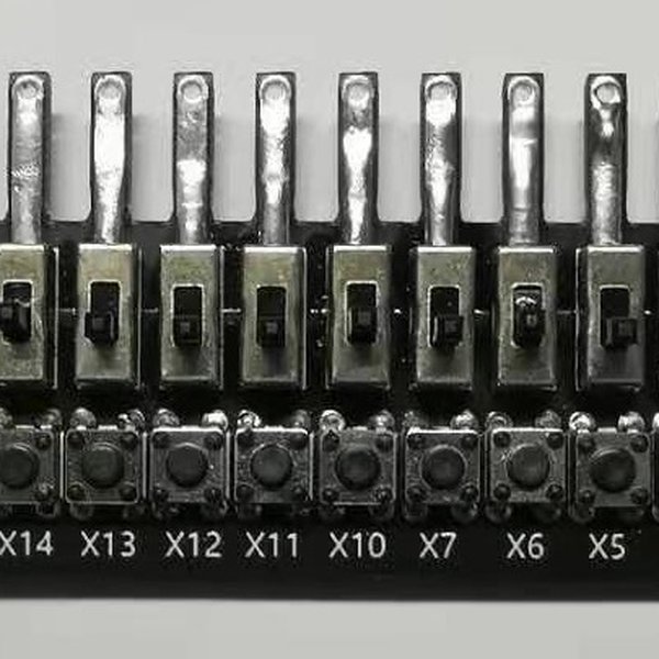 ElecLab: FX3U PLC's Input IO Test Board | Hackaday.io