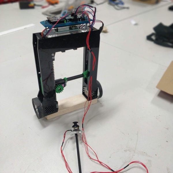 "Straddle Crane" Self-Balancing Robot | Hackaday.io
