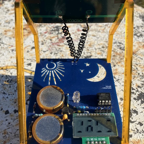 LCD Solar Creatures | Hackaday.io