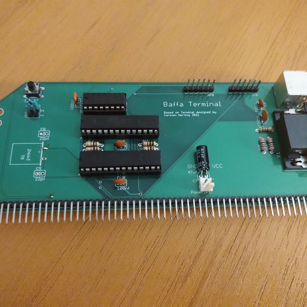 60x25 Minimal Terminal | Hackaday.io