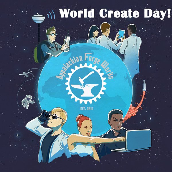 World Create Day @ Appalachian Forge Works | Hackaday.io