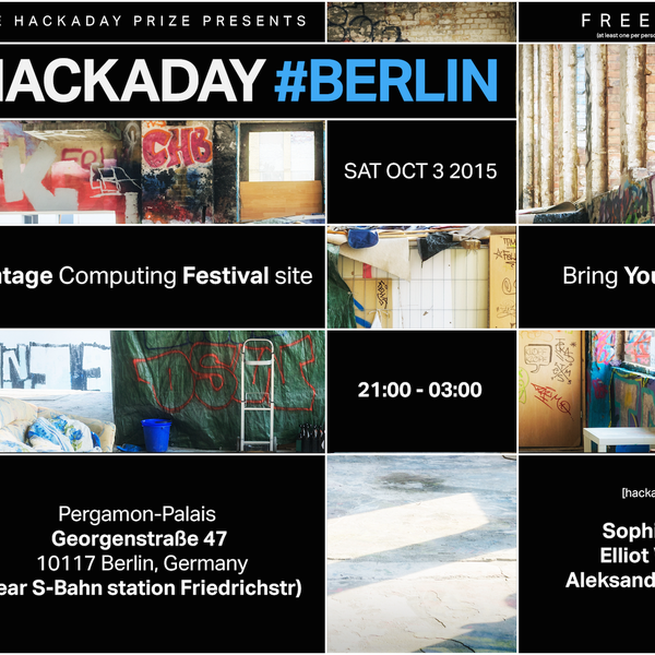 Hackaday Prize Worldwide Berlin | Hackaday.io