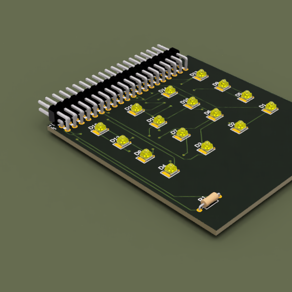 diseño de un circuito de luces led | Hackaday.io