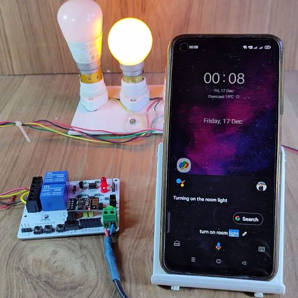 ESP01 Project Using Blynk IFTTT & Google Assistant | Hackaday.io