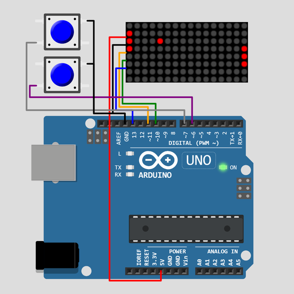 AVR Pong in Assembly | Hackaday.io