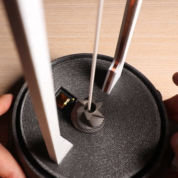 Analog Desk Lamp (Upcycling Old Tech) | Hackaday.io