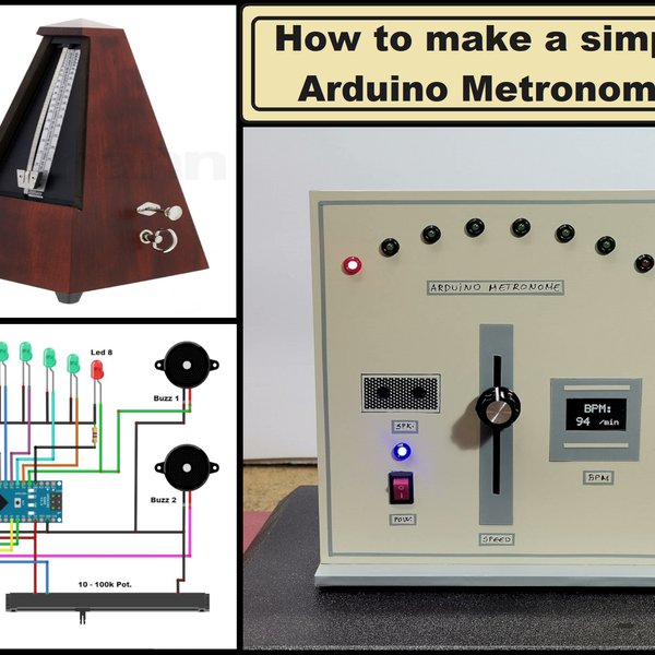 Diy Simple Arduino Metronome 9022