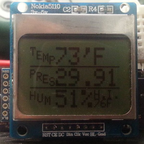 Arduino Enviromental Display | Hackaday.io