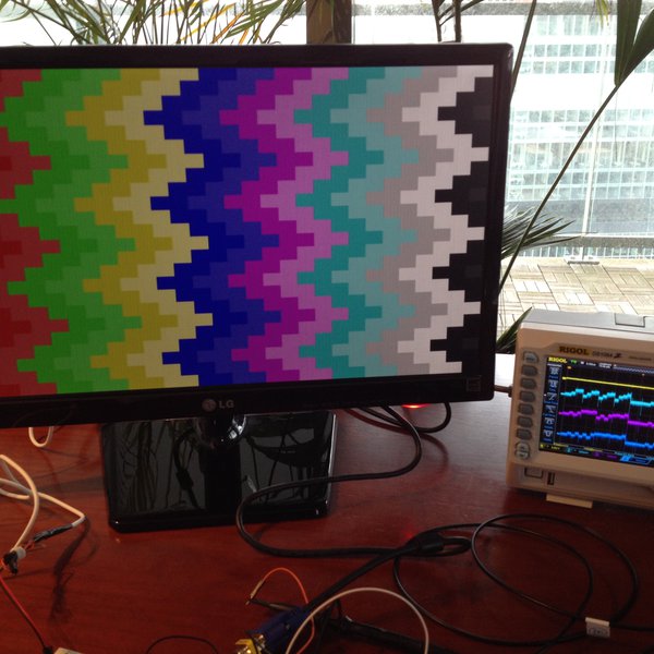 Breadboard VGA from TTL and EEPROM | Hackaday.io
