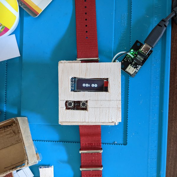 Dumbwatch V1 | Hackaday.io