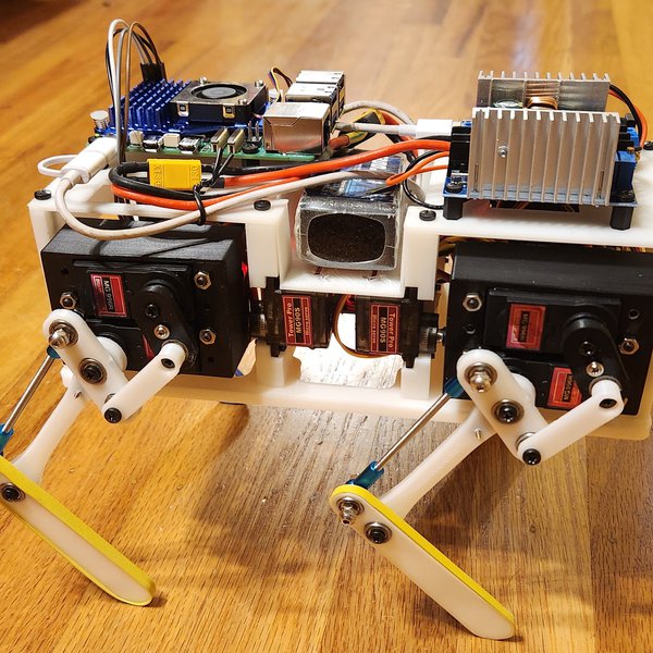 TrotBot - ROS2 Quadruped Robot | Hackaday.io
