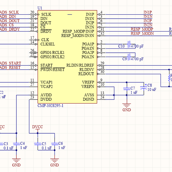ADS1292 Breakout Board | Hackaday.io