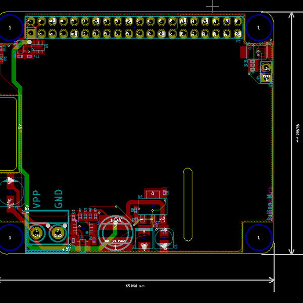 Raspberry Pi Hat Template | Hackaday.io