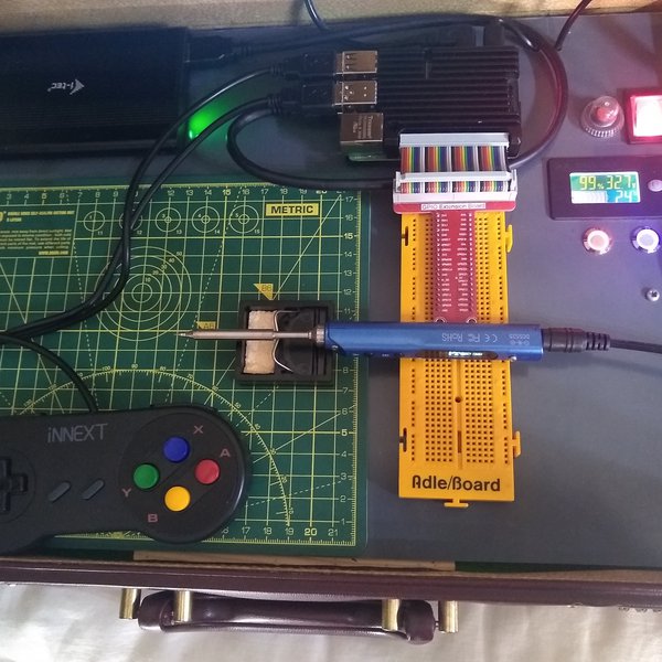 Raspberry training Briefcase | Hackaday.io