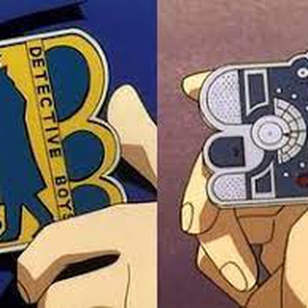 Detective Boys walkie talkie pin badge | Hackaday.io