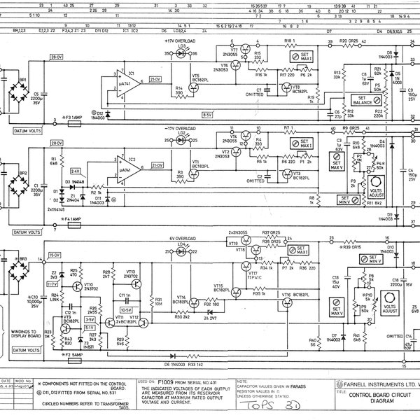 Farnell TOPS 3D PSU repair | Hackaday.io