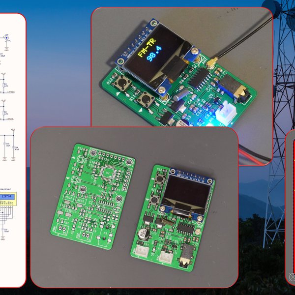 Stereo Digital FM Transmitter Circuit | Hackaday.io