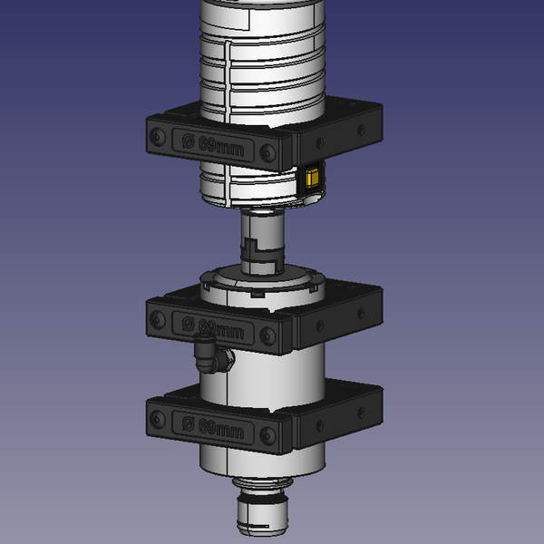 Iso20 Automatic Tool Changer for Dewalt Router | Hackaday.io