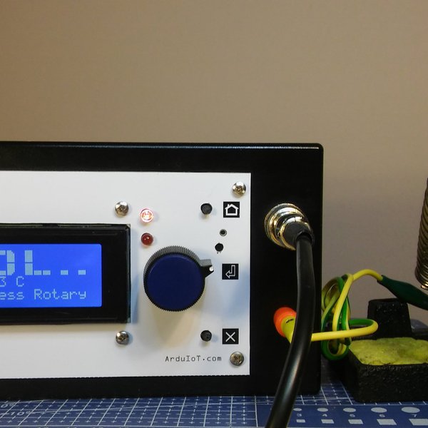 Soldering Station, Arduino Compatible | Hackaday.io