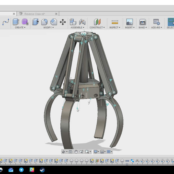 Arcade Claw Game Claw Build | Hackaday.io