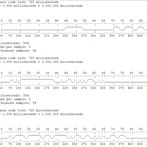 Arduino bounce monitor | Hackaday.io
