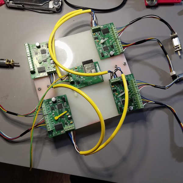 CAN Controlled Dual Closed-Loop Motor Controller | Hackaday.io