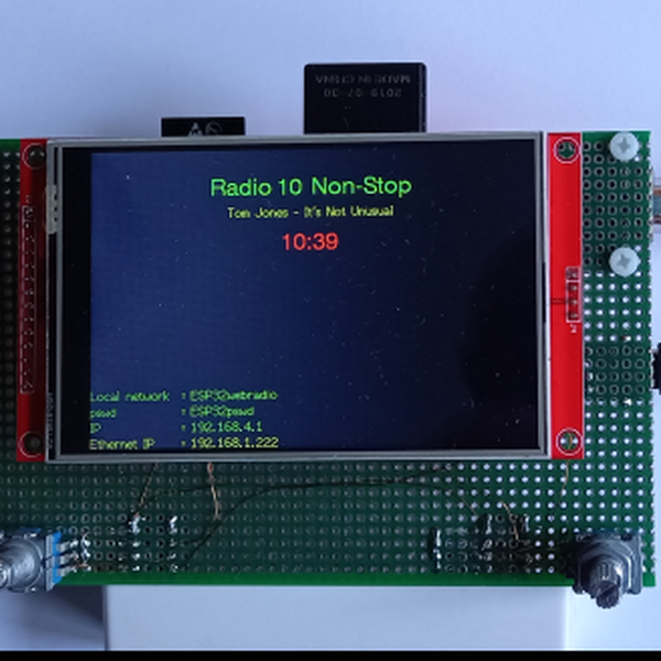 The # I want this # ESP32-S3 Internet radio | Hackaday.io